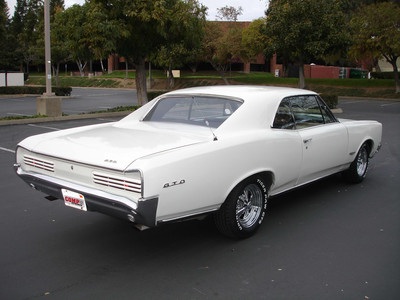 1966 pontiac GTO, new interior, white - Vintage and Classic Cars ...